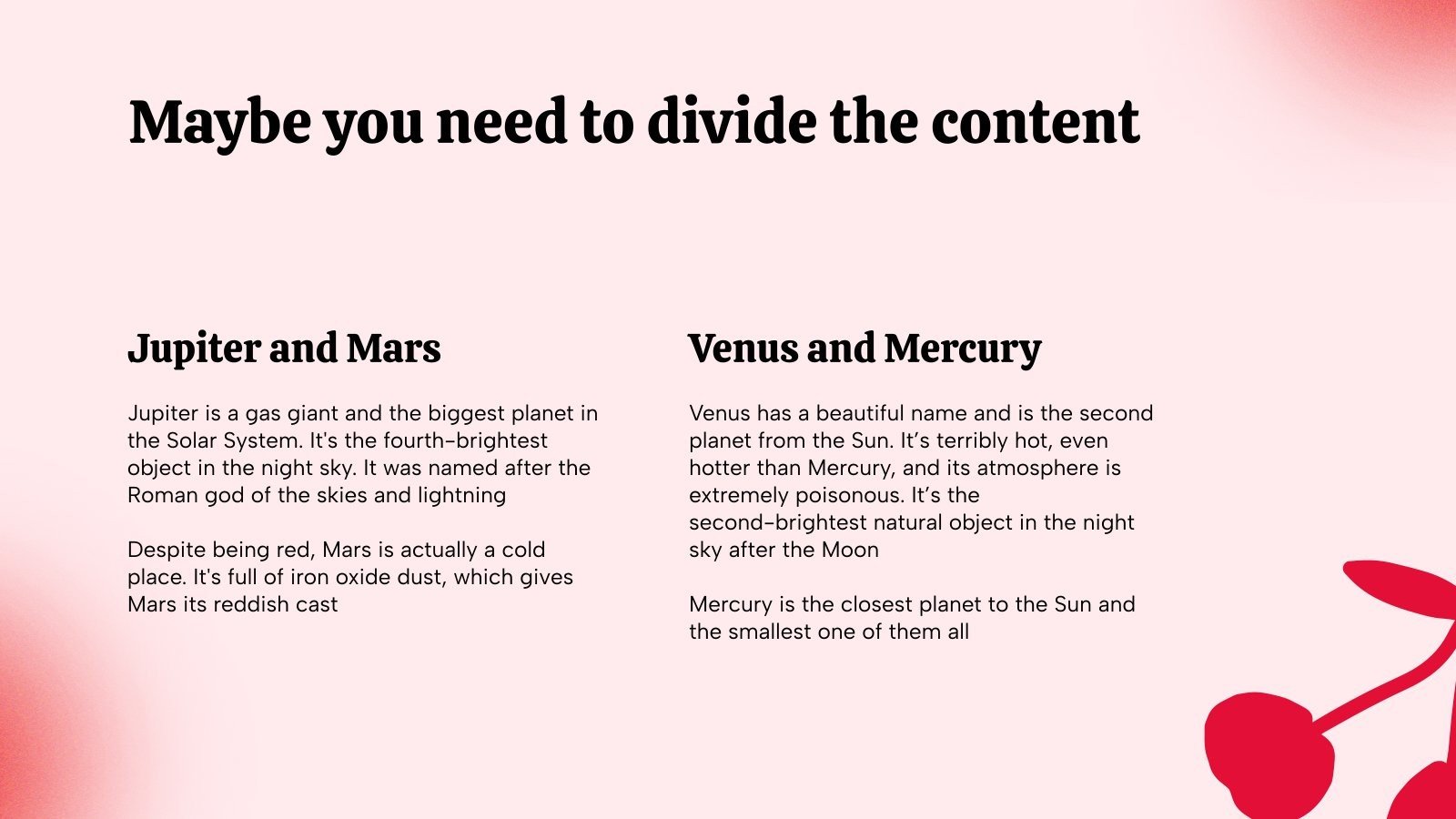 Crimson Cherry Marketing Basic Template