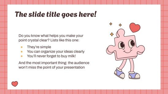 Love Letters for Valentine's Day Presentation