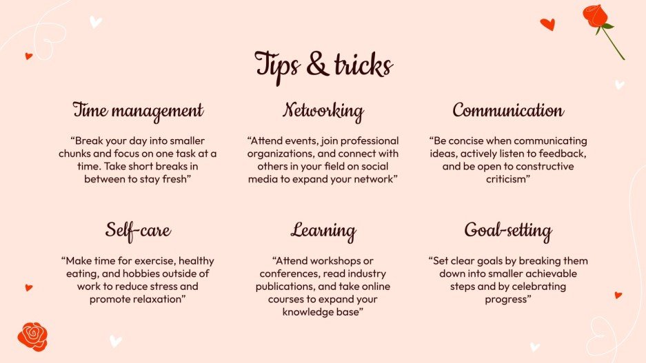 Love Messages for Valentine's Day Newsletter Presentation