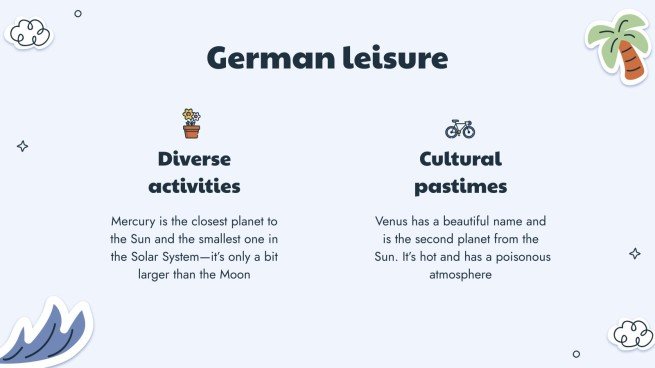 Hobbies, Interests, and Leisure Activities - German