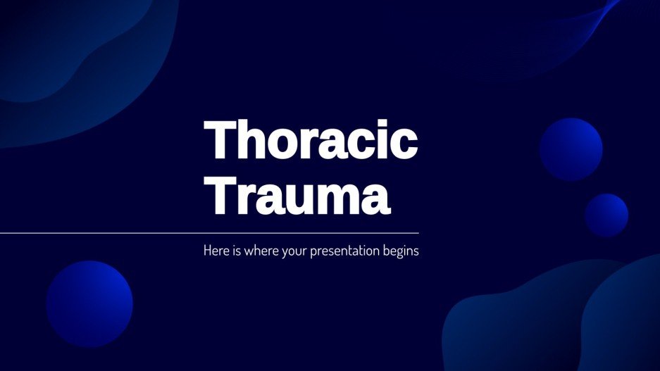 Thoracic Trauma Presentation