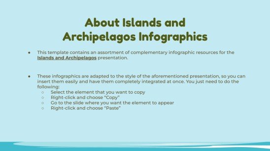 Infografías Islas y archipiélagos