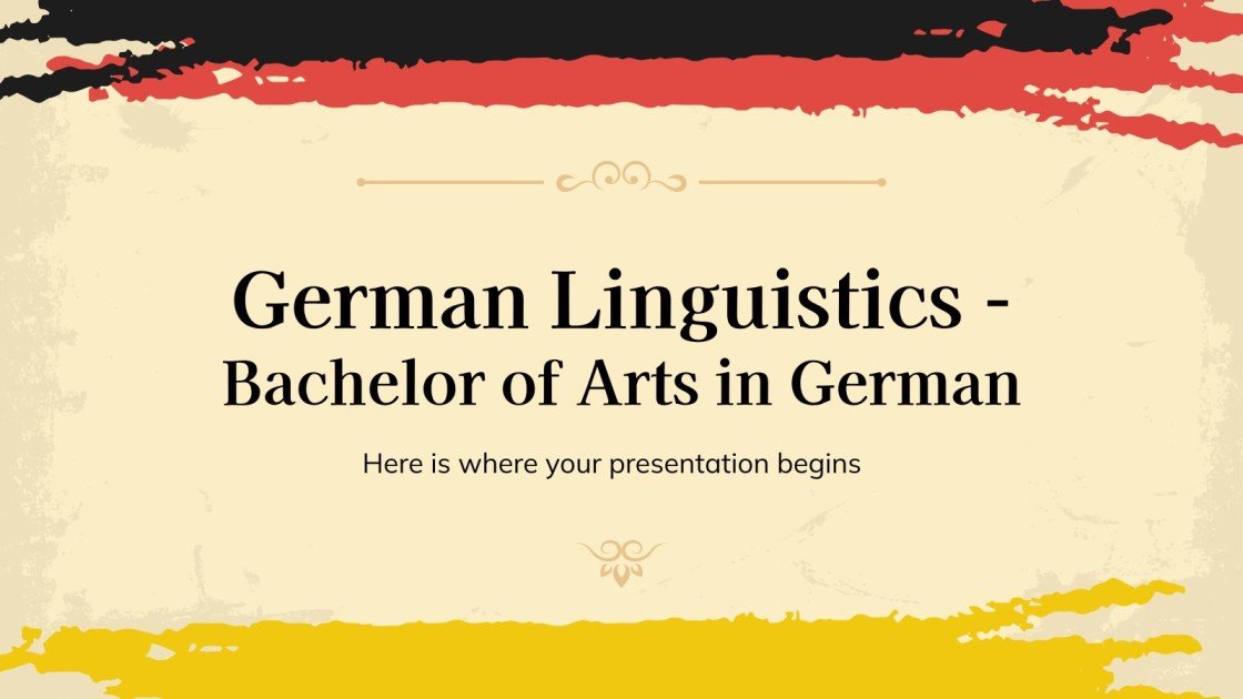 Free Google Slides & PowerPoint templates in German