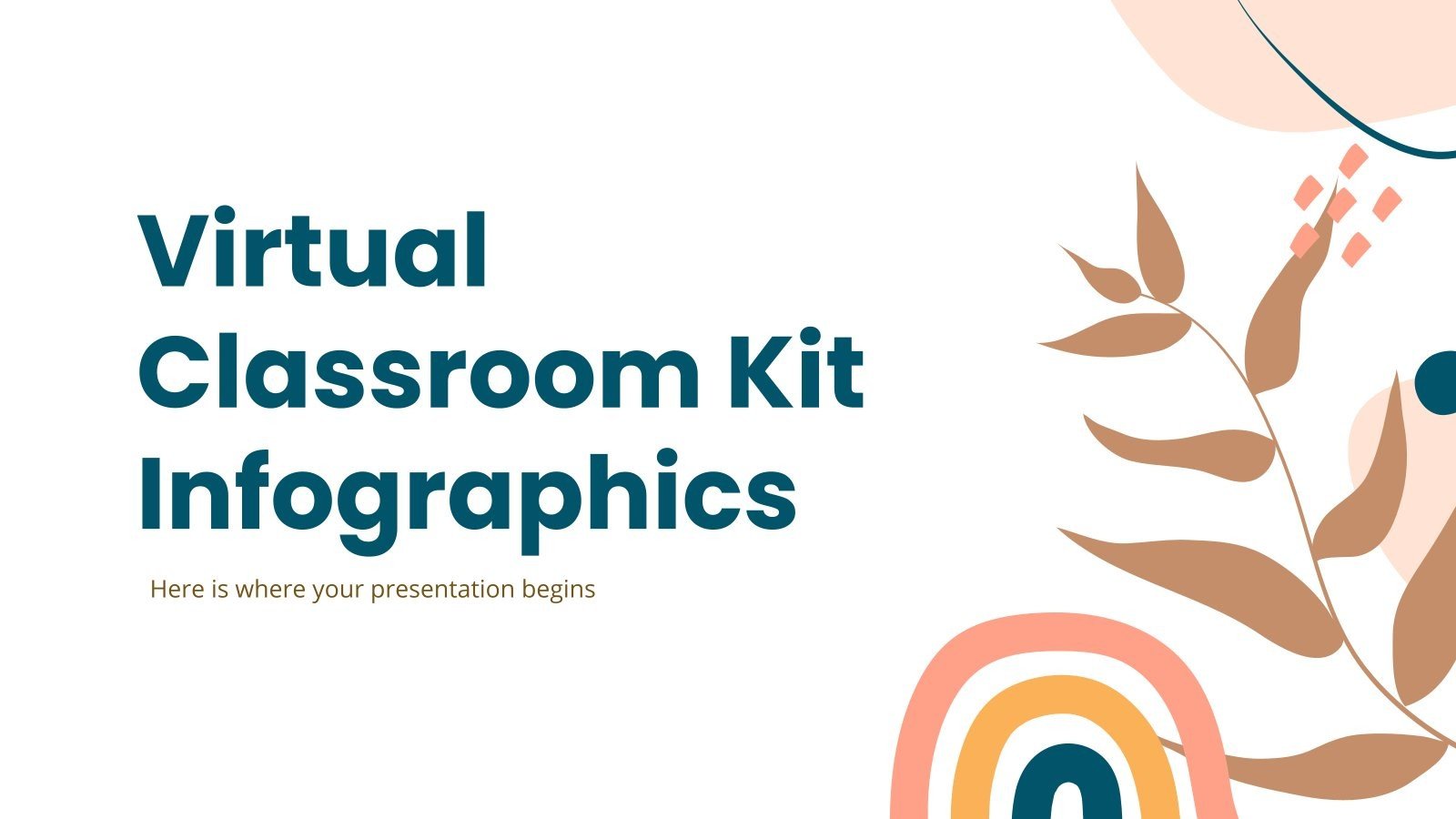 Virtual Classroom Kit Infographics | Google Slides & PPT template