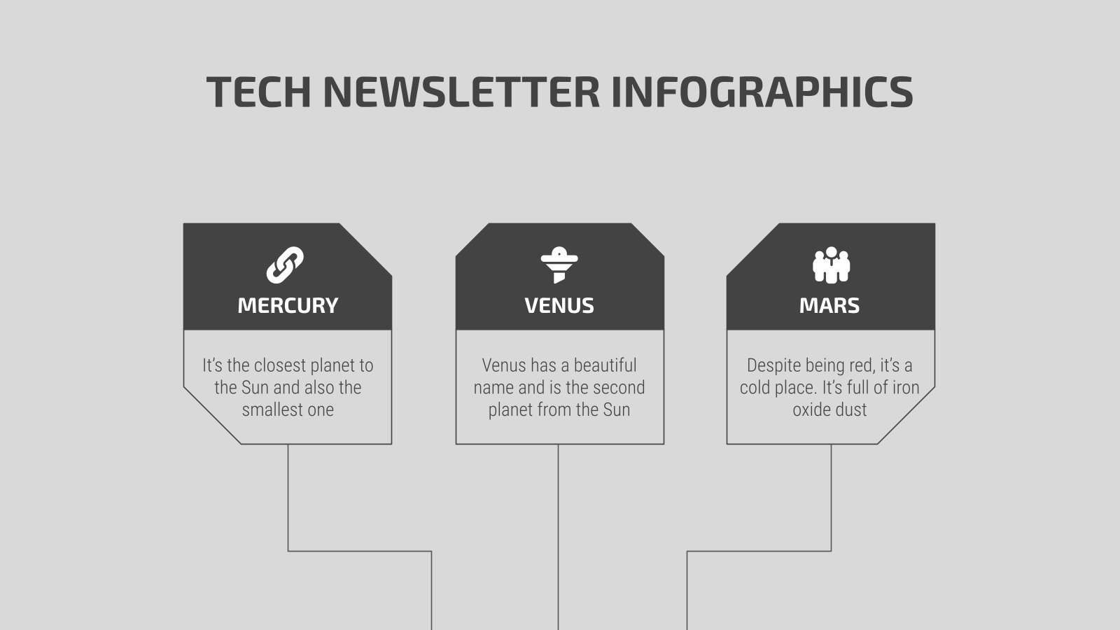 Tech Newsletter Infographics | Google Slides and PPT