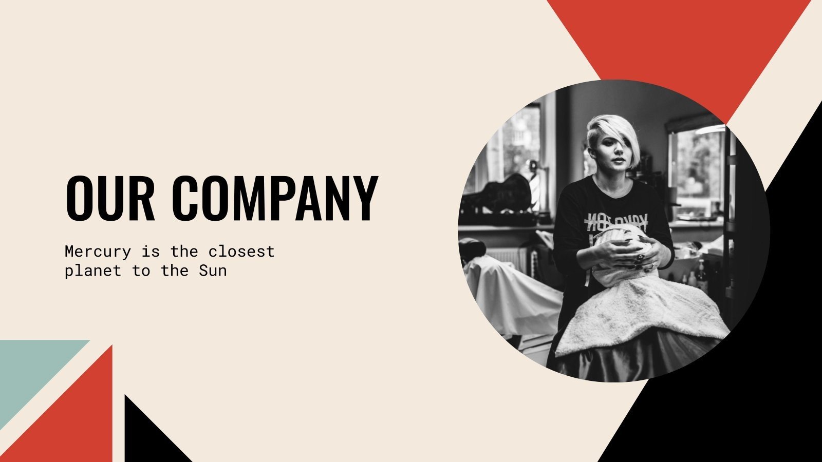 Minimalist Retro Collage Style Pitch Deck | Google Slides