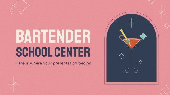 Free templates about Cocktails for Google Slides & PowerPoint