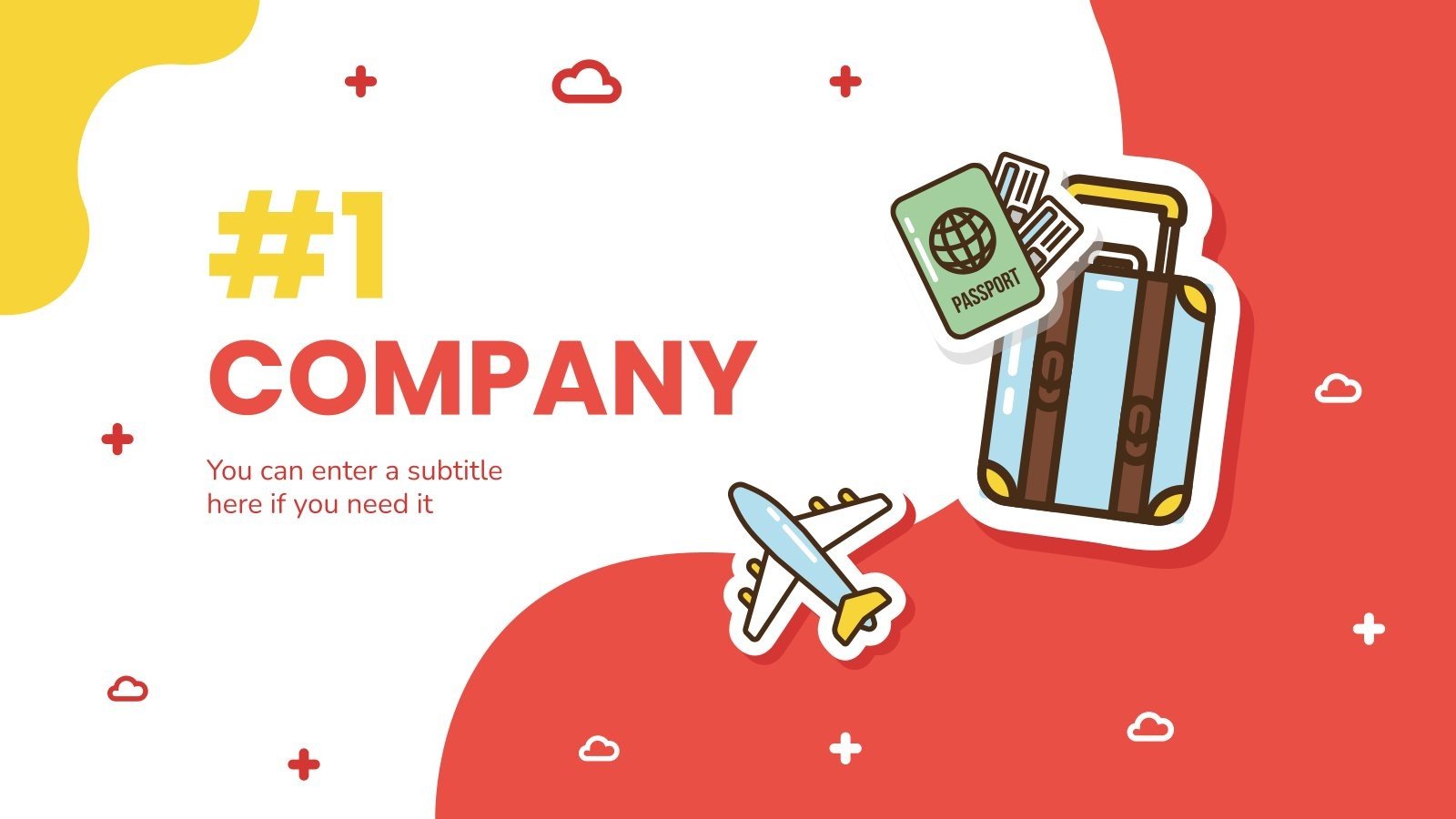 Cute Sticker Google Slides theme & PowerPoint template