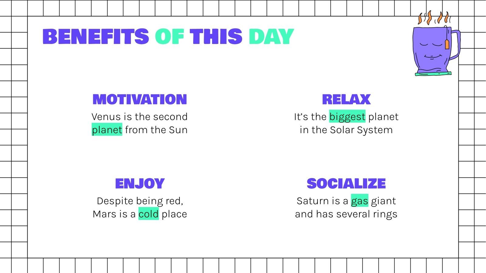 No Homework Day | Google Slides and PowerPoint theme