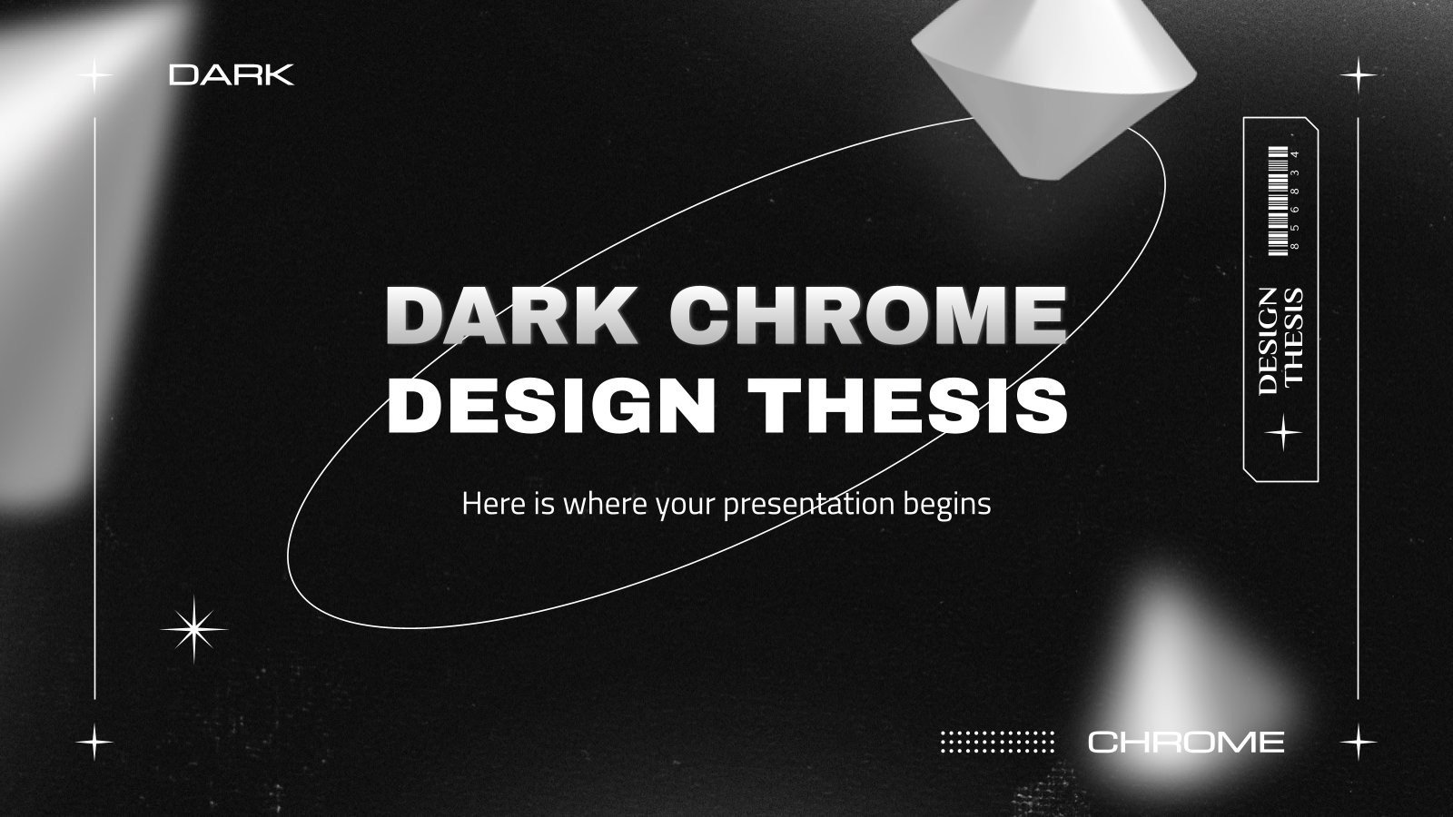 Free Google Slides and PowerPoint Templates in silver