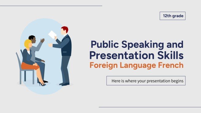 Public Speaking and Presentation Skills - French