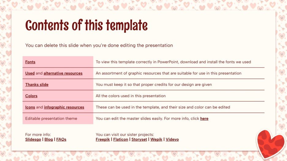 Valentine Hearts Presentation