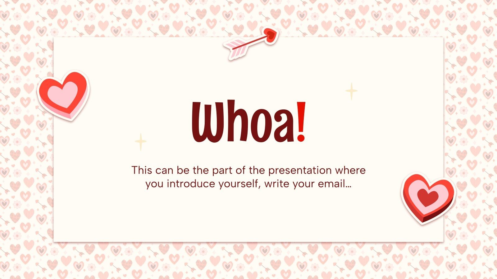 Valentine Hearts Presentation