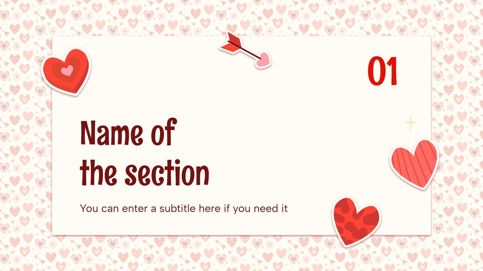 Valentine Hearts Presentation