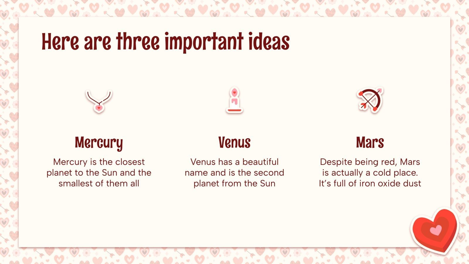 Valentine Hearts Presentation