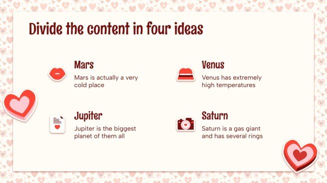 Valentine Hearts Presentation