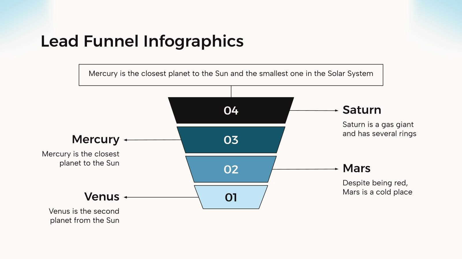 Lead Funnel Infographics