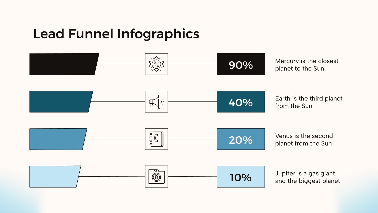 Lead Funnel Infographics