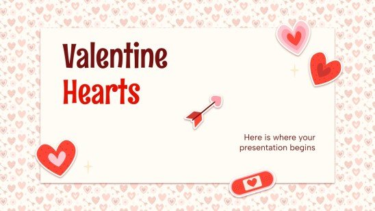 Plantillas gratis de Google Slides y PPT sobre San Valentín
