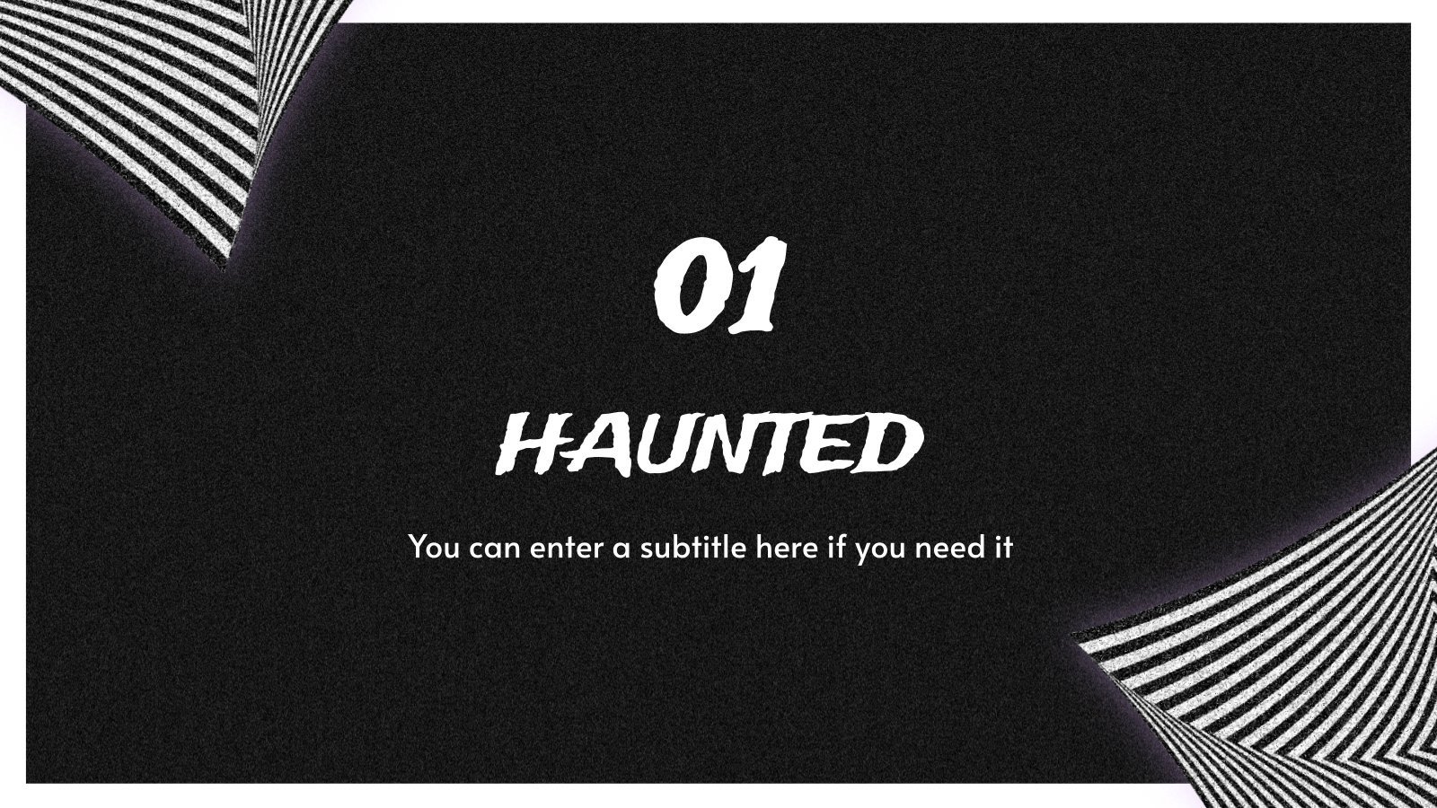 Spooky Creepy Waves Pattern Theme