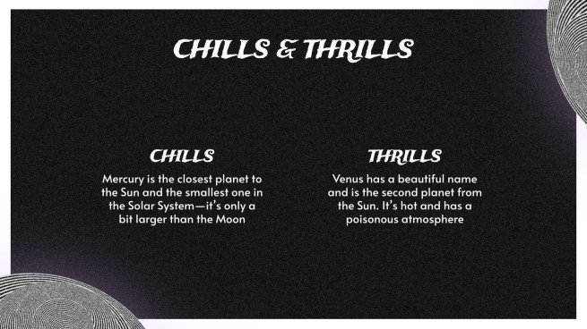 Spooky Creepy Waves Pattern Theme