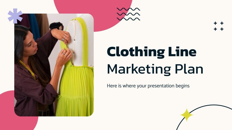 Clothing Line Marketing Plan Presentation