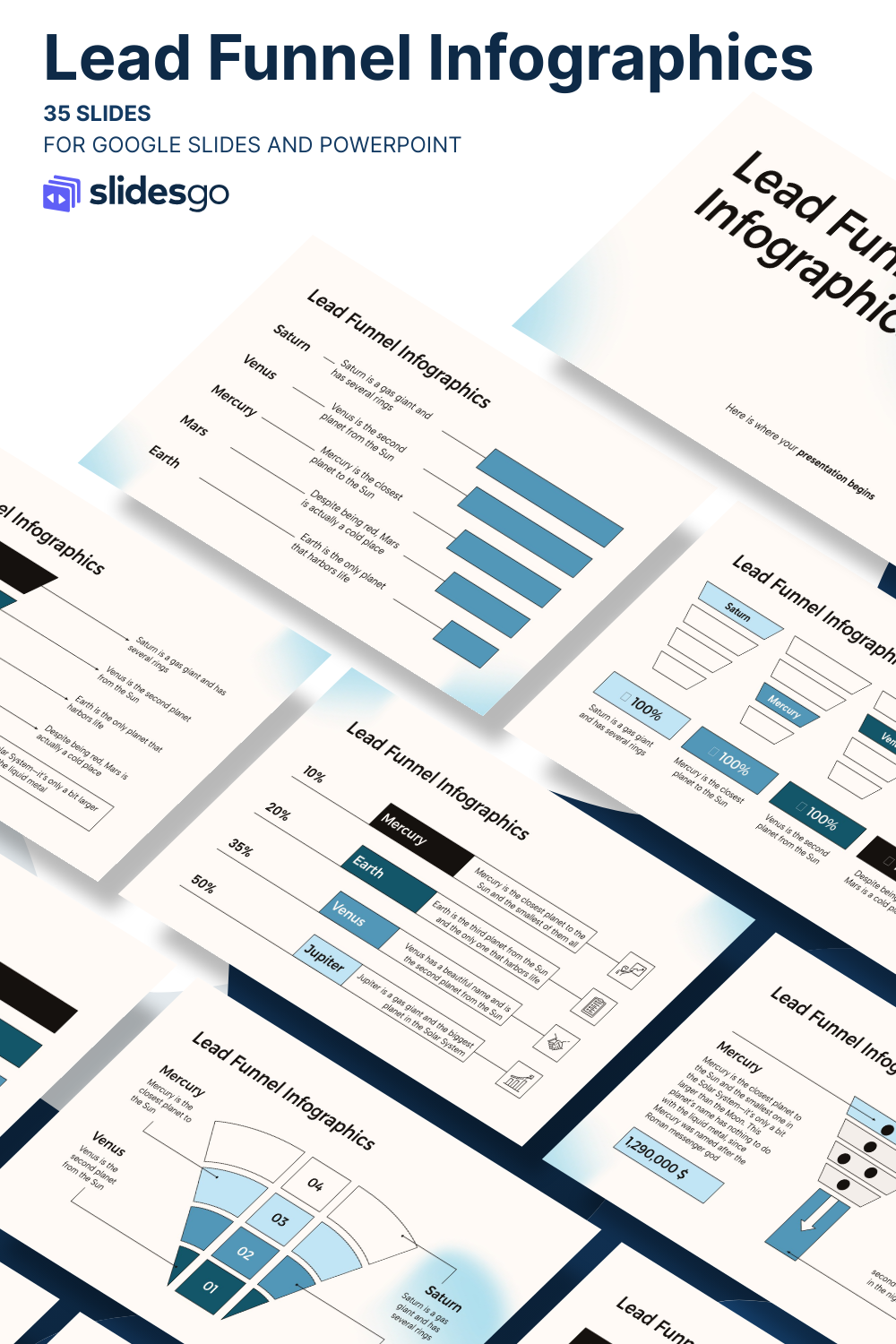 Lead Funnel Infographics