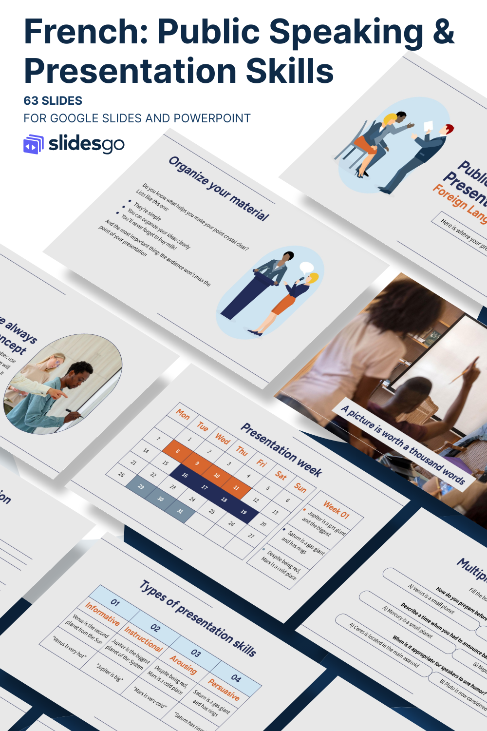 Public Speaking and Presentation Skills - French