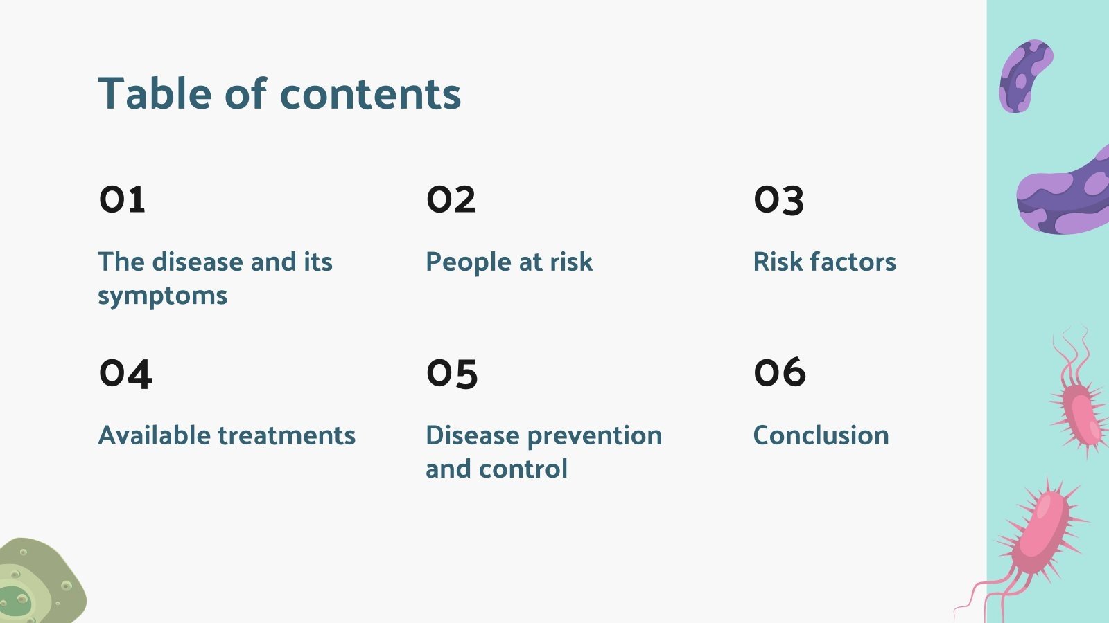 Kingdom Monera: Bacterial Diseases Presentation