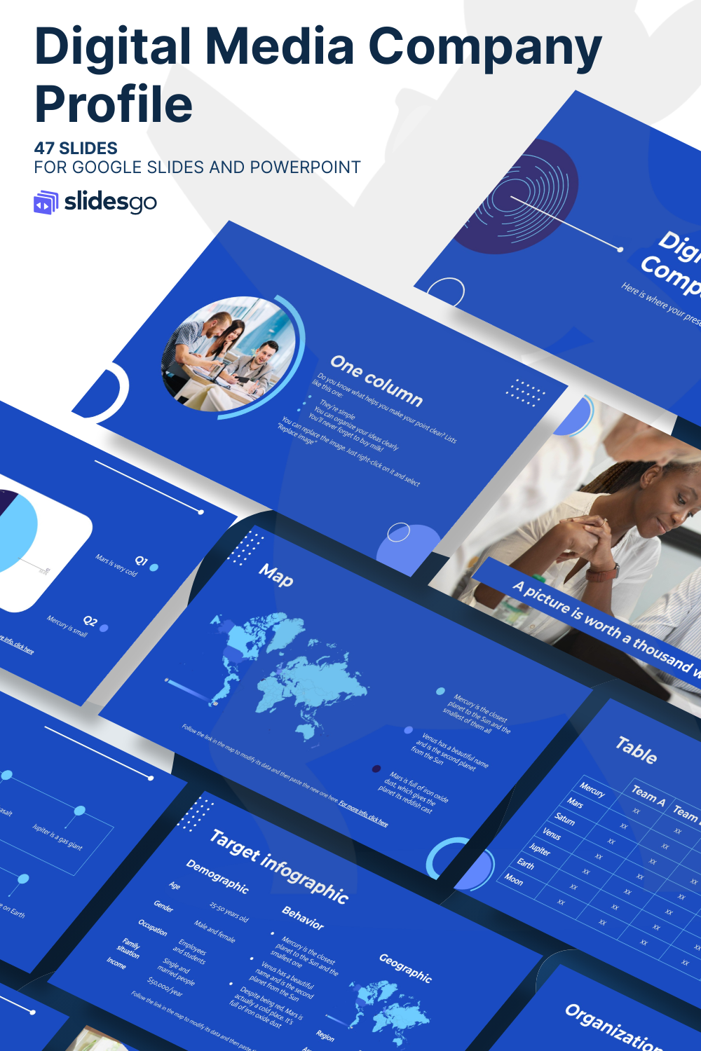 Digital Media Company Profile Presentation