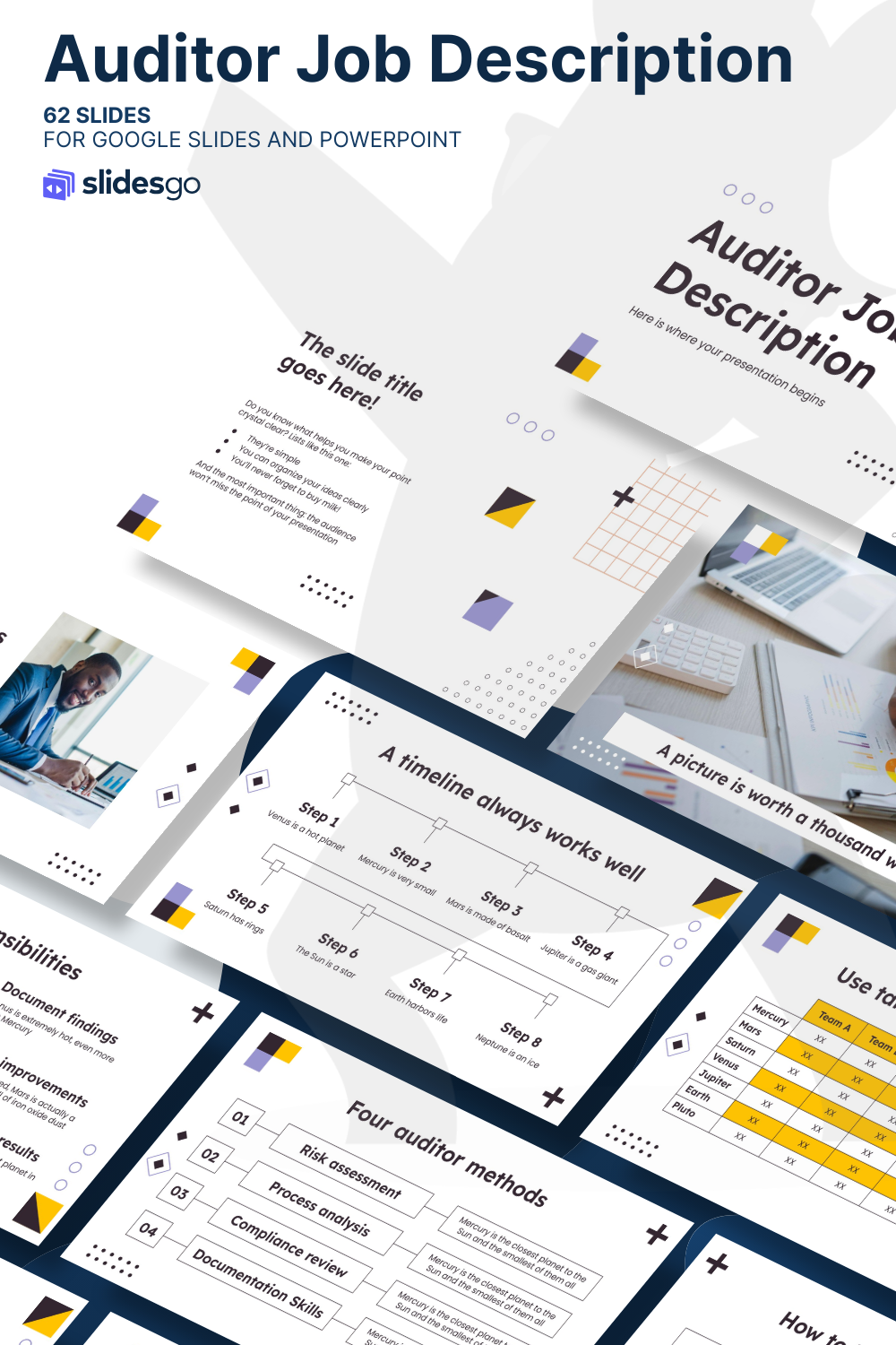 Auditor Job Description Presentation