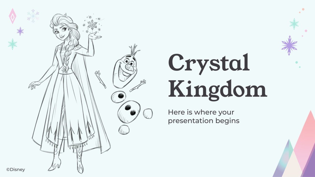 Plantillas de PowerPoint y Google Slides de Frozen