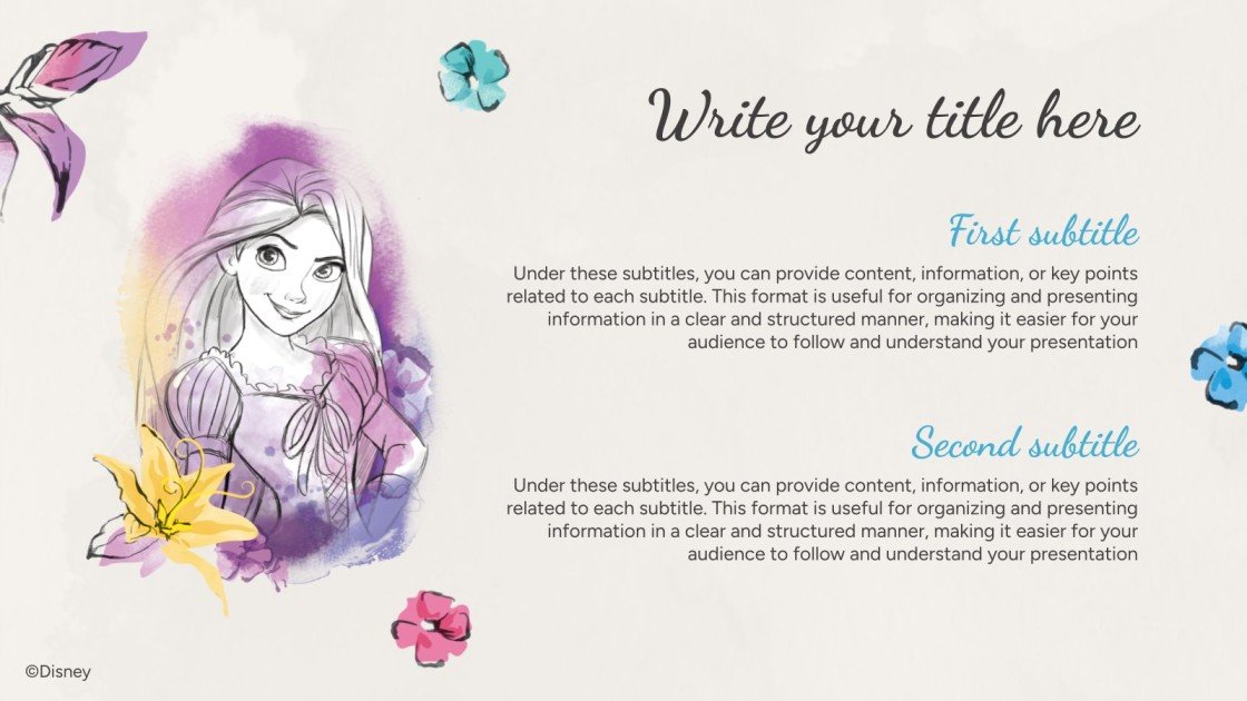 Disney Princess Presentation