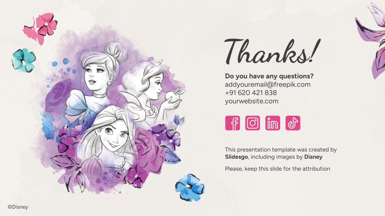 Disney Princess Presentation