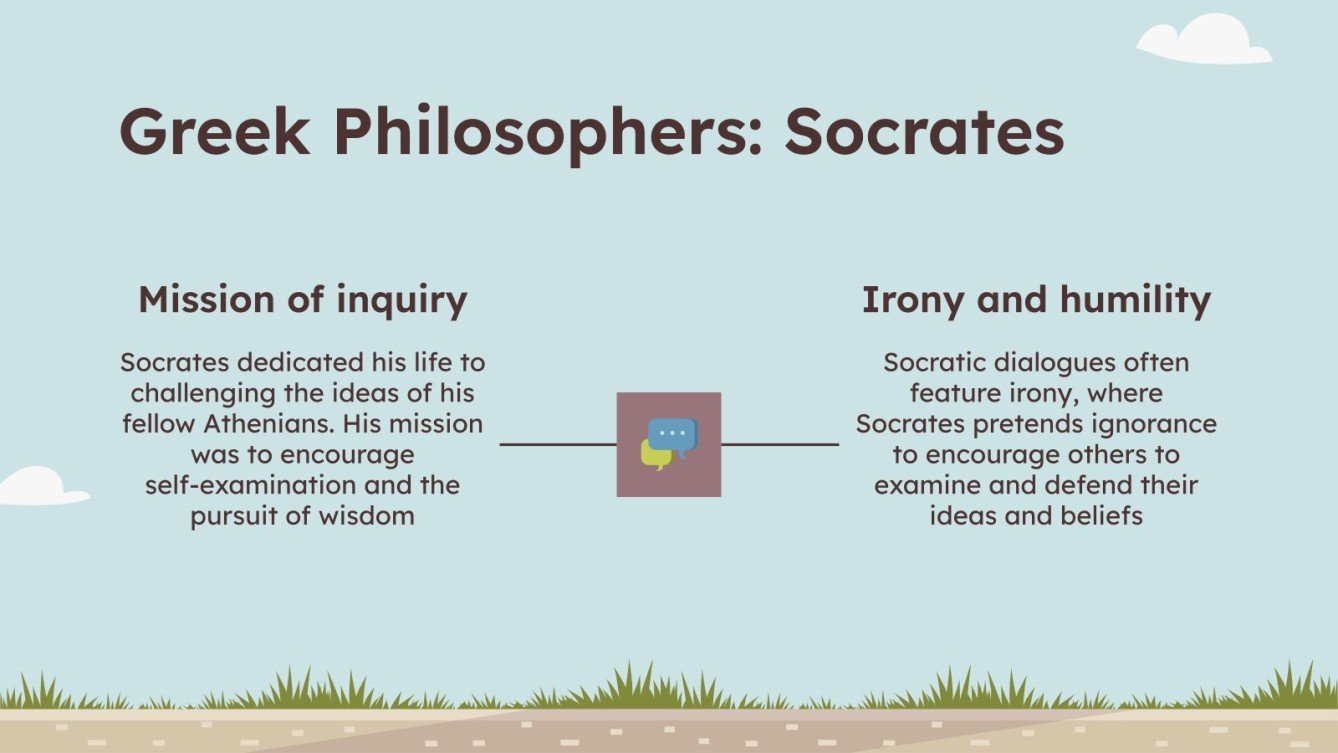 Greek Philosophers: Socrates Infographics