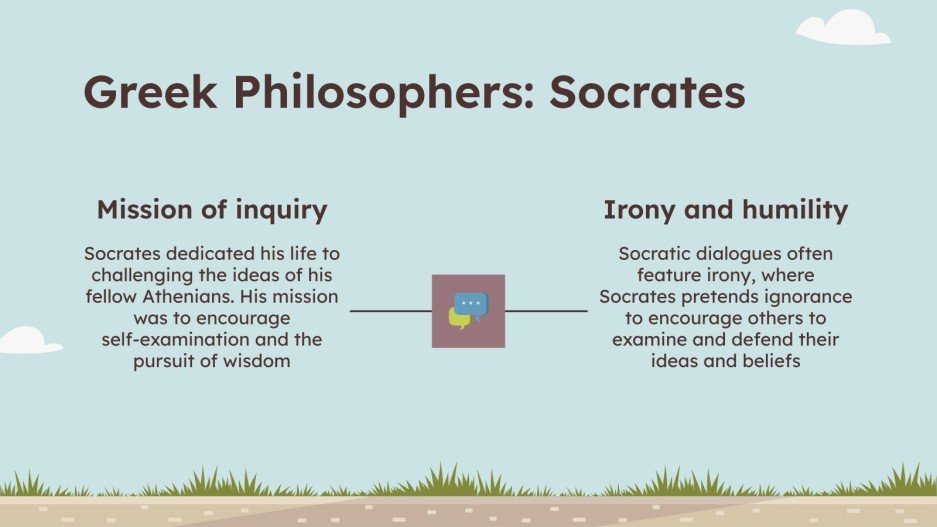 Greek Philosophers: Socrates Infographics