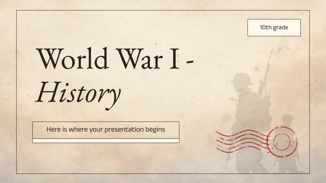World War I - History - 10th Grade Presentation