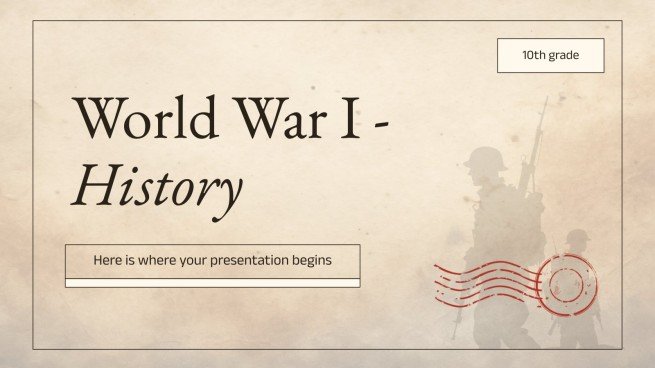 World War I - History - 10th Grade Presentation