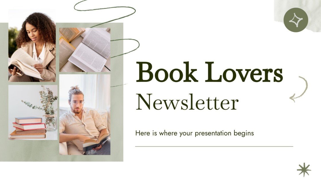 Book Lovers Newsletter Presentation