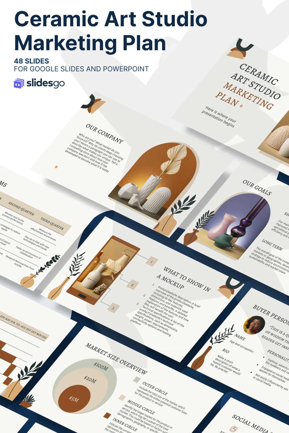 Ceramic Art Studio Marketing Plan Presentation
