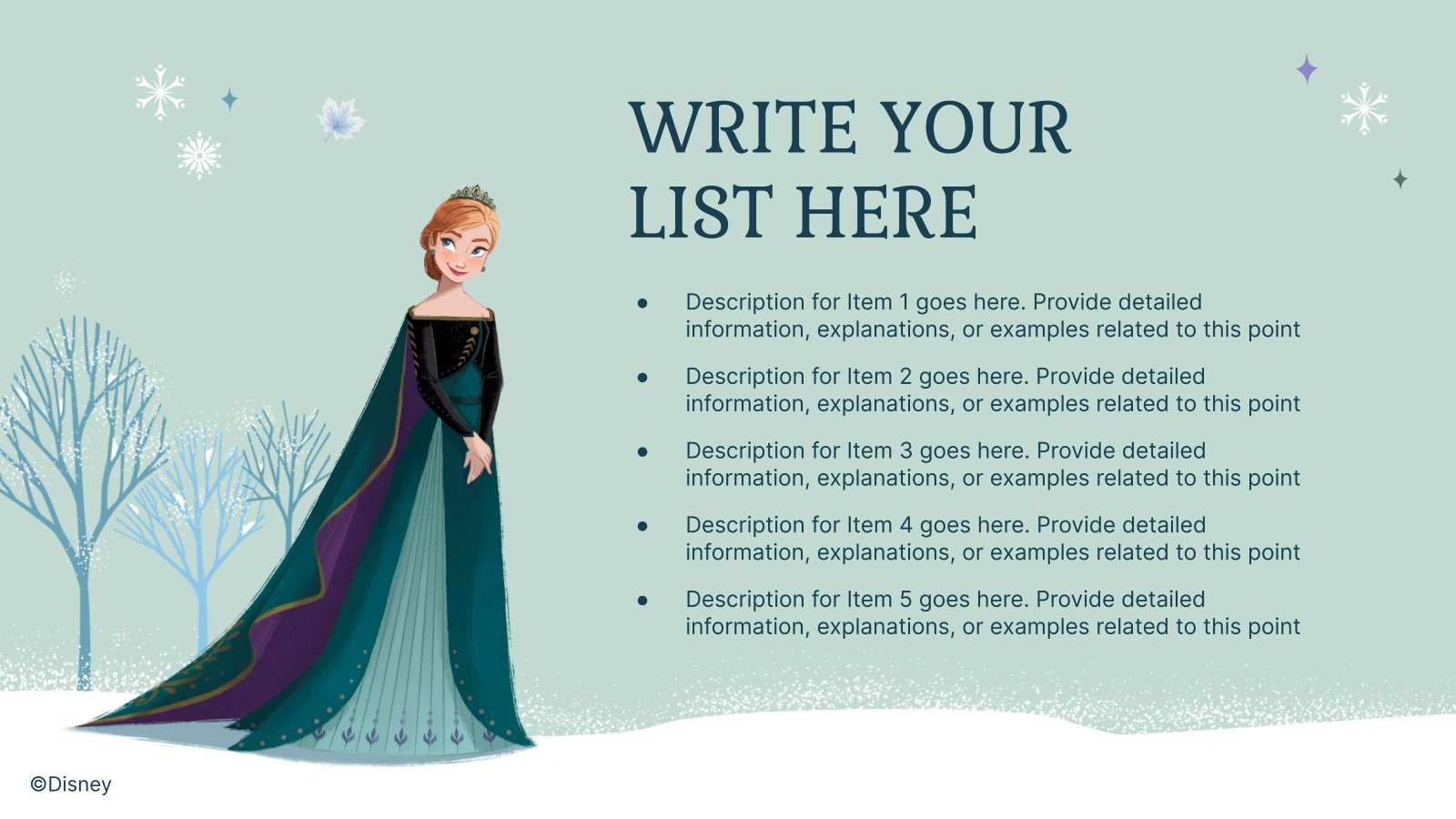 Discover Frozen Presentation