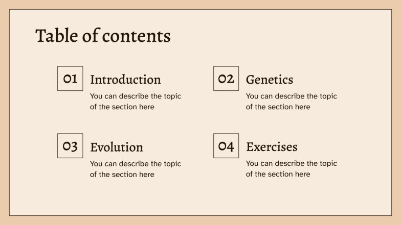 Genetics and Evolution - Science - 11th Grade
