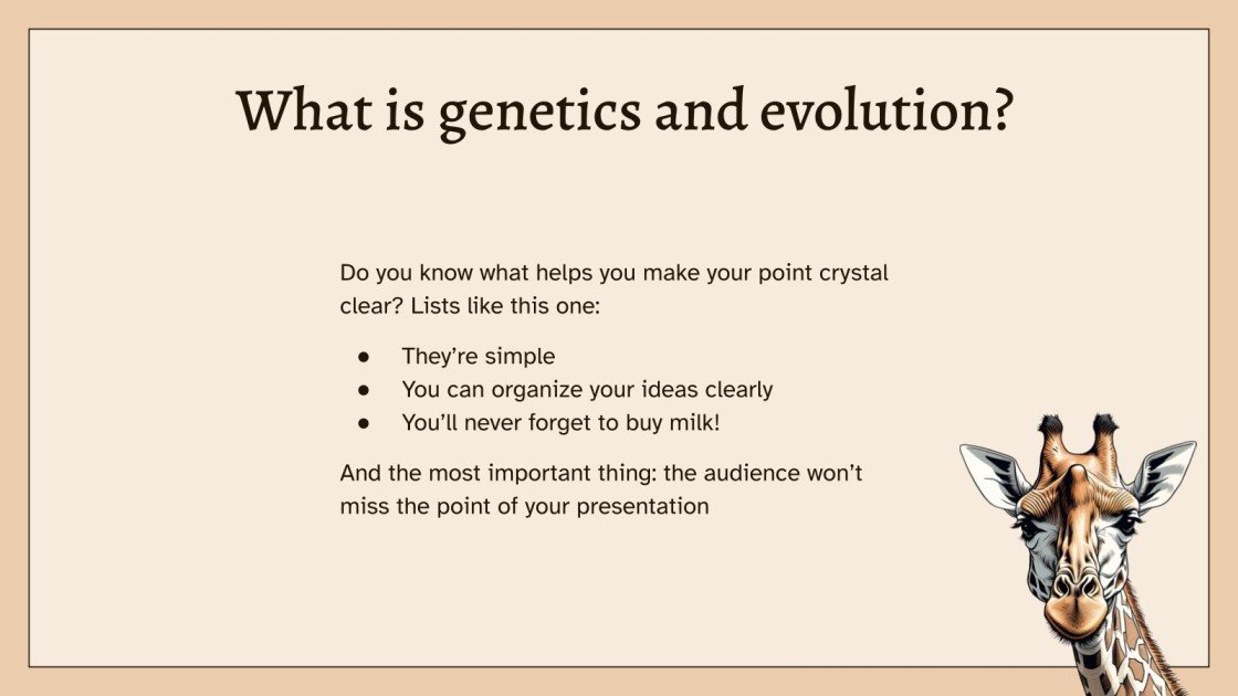 Genetics and Evolution - Science - 11th Grade