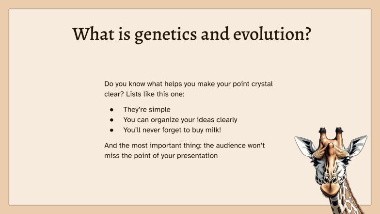 Genetics and Evolution - Science - 11th Grade