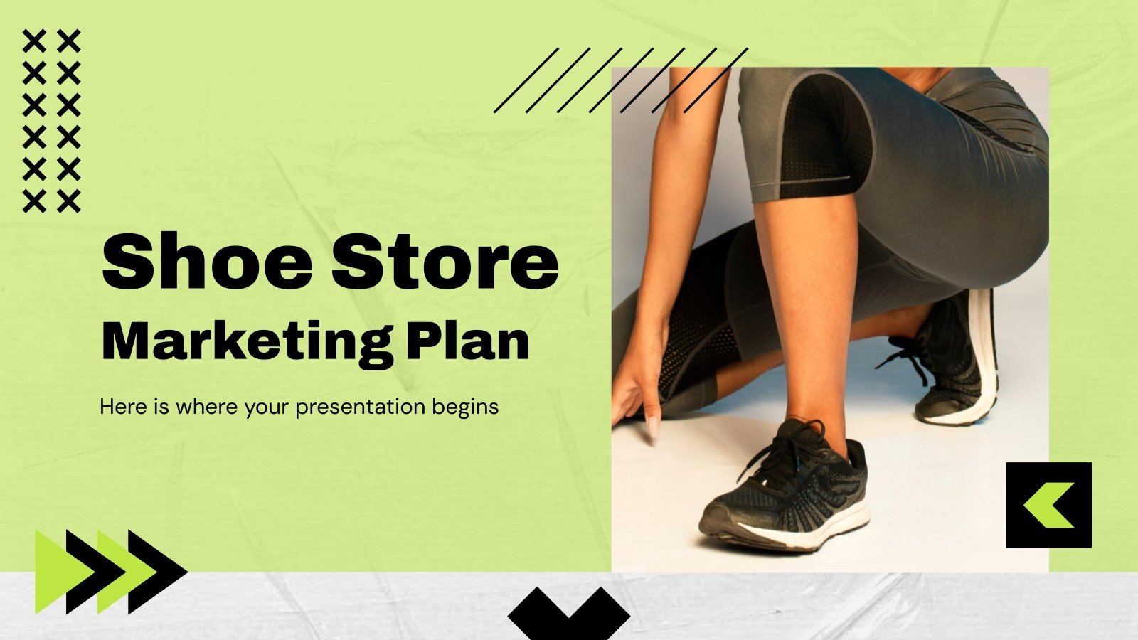 Google Slides and PowerPoint templates about shoes