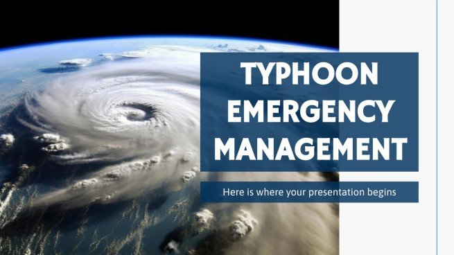 Typhoon Emergency Management Presentation
