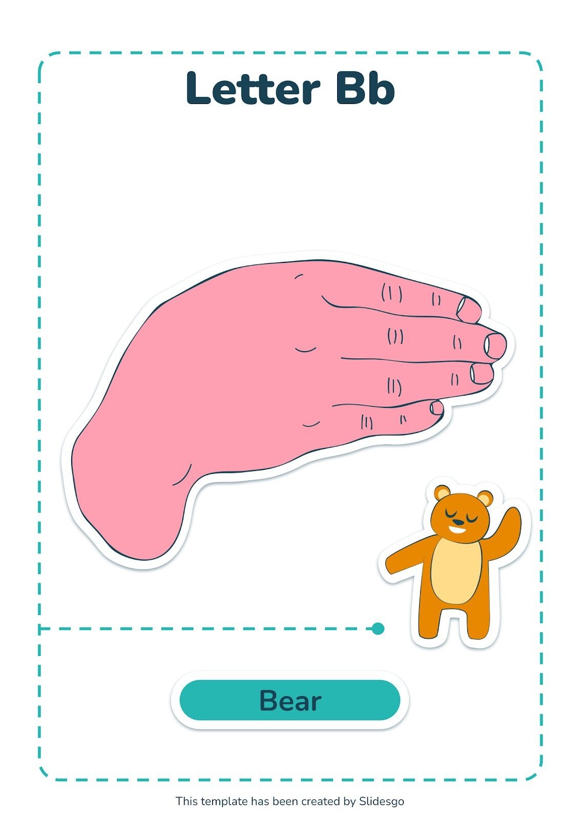 Spanish Sign Language Alphabet Printable Poster for Pre-K