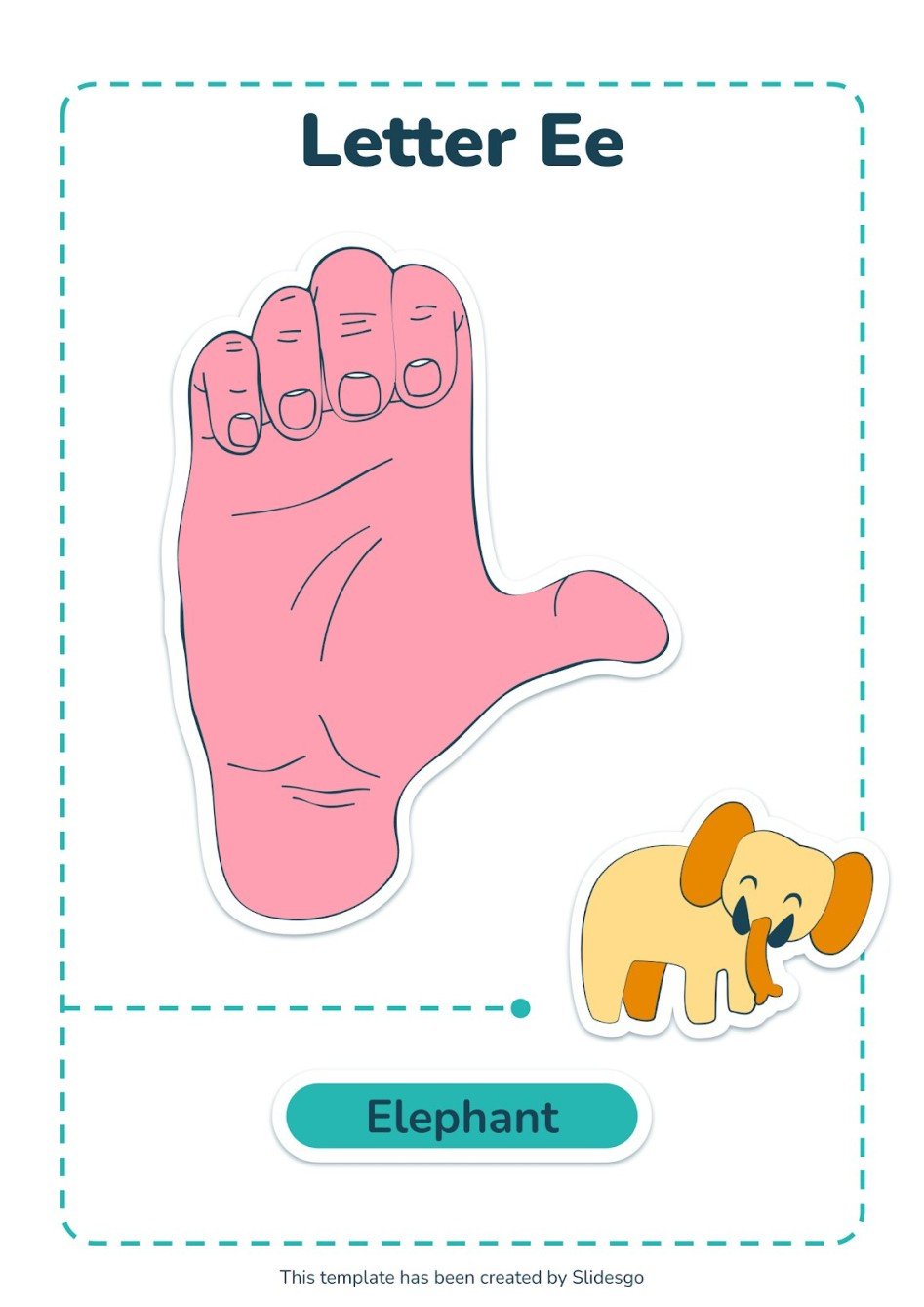 Spanish Sign Language Alphabet Printable Poster for Pre-K