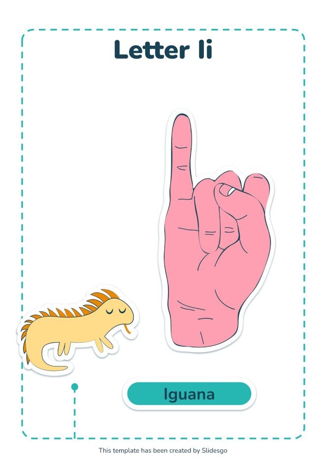Spanish Sign Language Alphabet Printable Poster for Pre-K