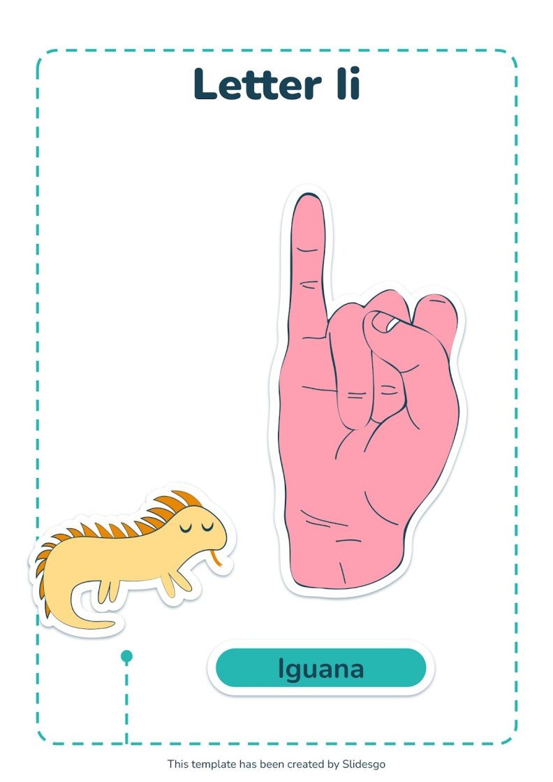 Spanish Sign Language Alphabet Printable Poster for Pre-K